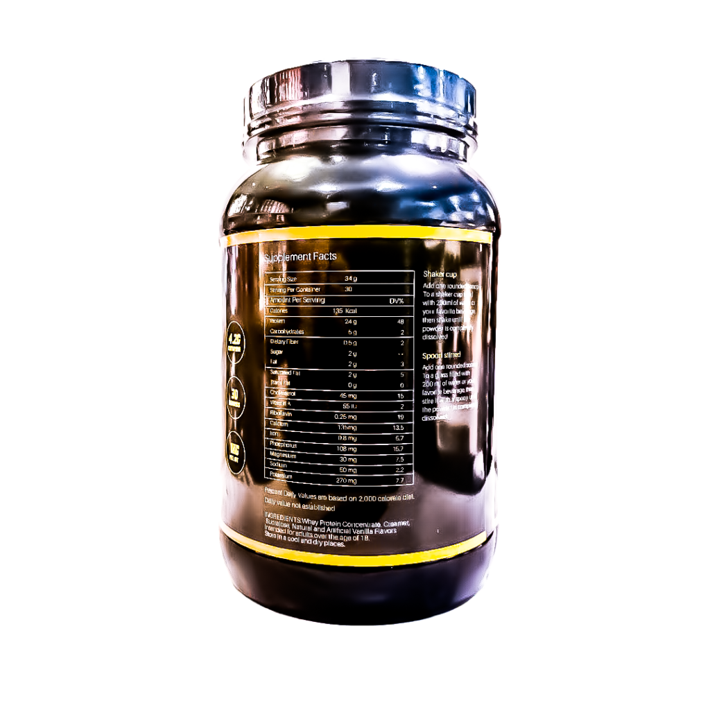 Max Power Whey Protein - Train Hard